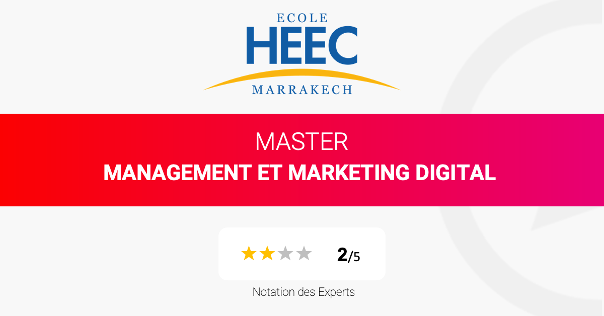 Master en Management et Marketing Digital (HEEC)