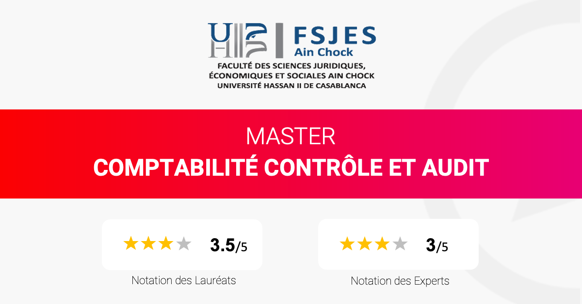 Master en Comptabilité, Contrôle et Audit (FSJES Ain Chock)