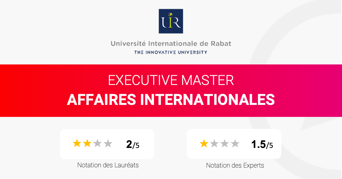 Executive Master en Affaires Internationales (UIR)