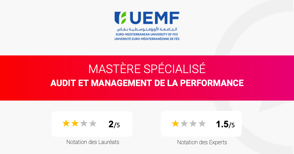 Mastère Spécialisé en Management de la Performance (UEMF)