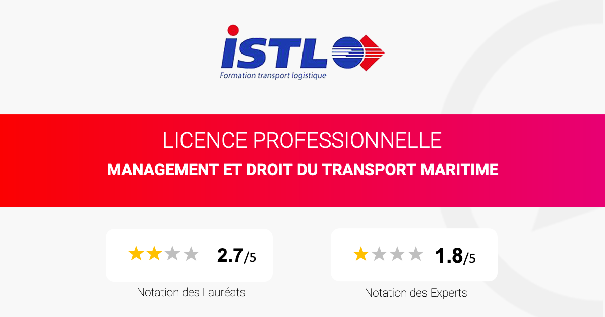 Licence Professionnelle en Management et Droit (ISTL)