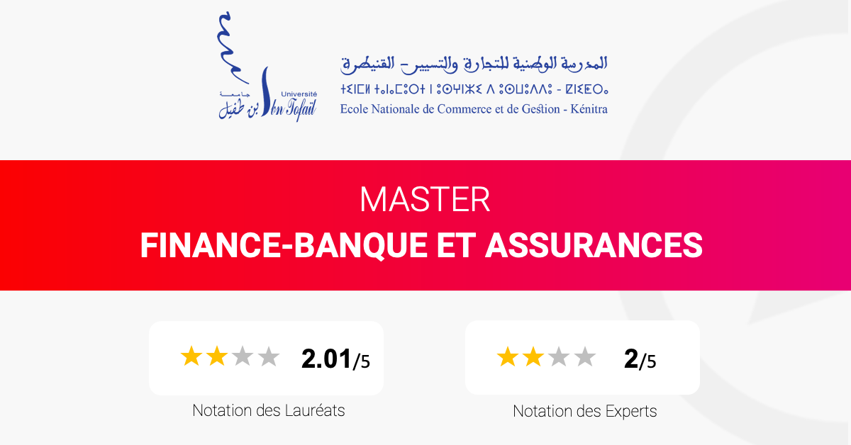Master Finance-Banque et Assurances (ENCG Kénitra)