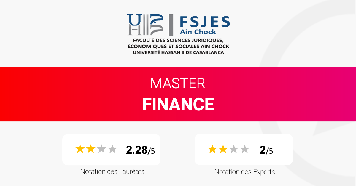 Master Spécialisé en Finance (FSJES Ain Chock Casablanca)