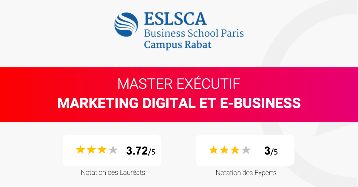Master en Marketing Digital et E-business (ESLSCA)